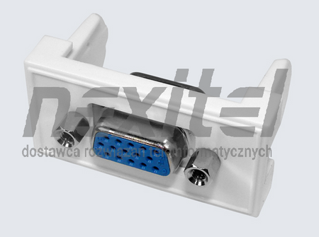 ADAPTER KEYSTONE VGA/VGA 22,5x45 | Systemy instalacyjne \ Mosaic 45