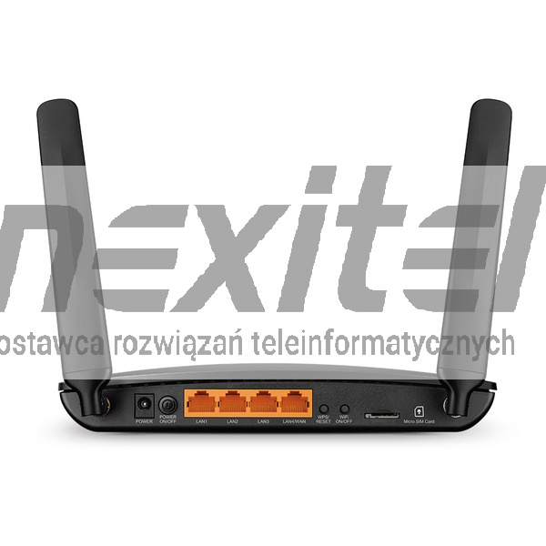 Dwupasmowy, bezprzewodowy router gigabitowy 4G+ Cat 6, AC1200 Archer ...