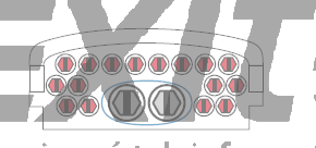 Mufa światłowodowa Corning BPEO-S1-FDP-DROP N501714A IP68 | Okablowanie ...