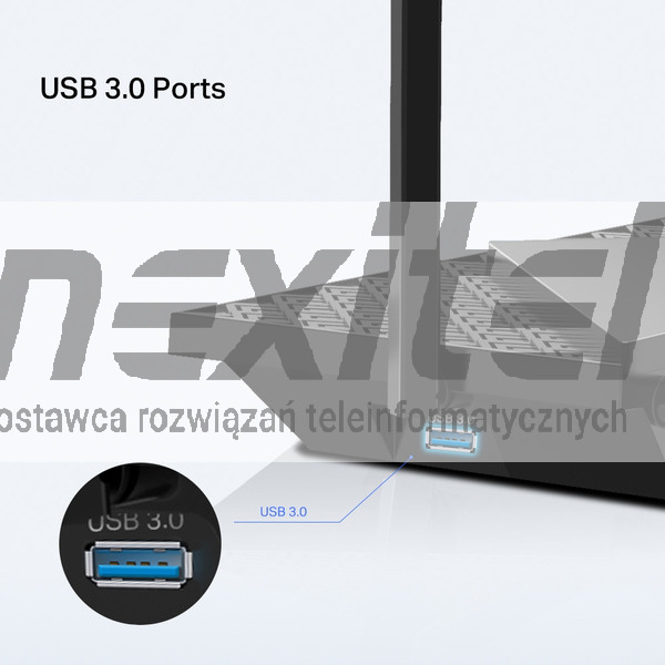 Wielogigabitowy router WiFi 6 AX5400 z portem 2,5G Archer AX72 PRO ...